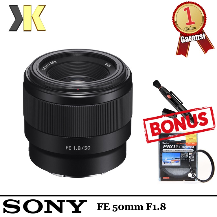 Jual Sony Lensa FE 50mm f/1.8 Garansi Resmi Sony Indonesia | Shopee ...
