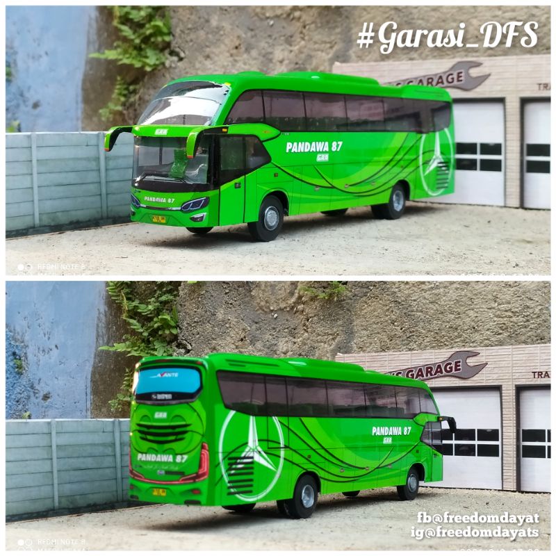 Jual Miniatur Bis PANDAWA 87 (Avante SHD) | Shopee Indonesia