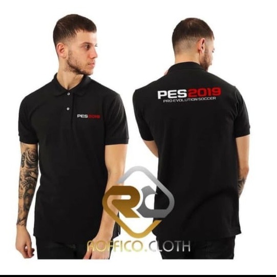 Jual KAOS BAJU POLO TSHIRT POLO PRIA WANITA PES 2019 PRO EVOLUTION ...