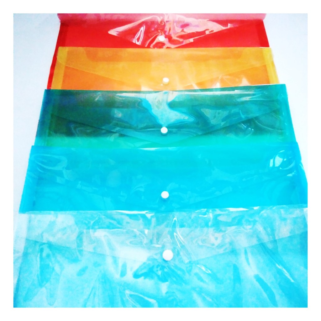 Jual Map Plastik Kancing F4 / Map Kancing Plastik / map kancing ...