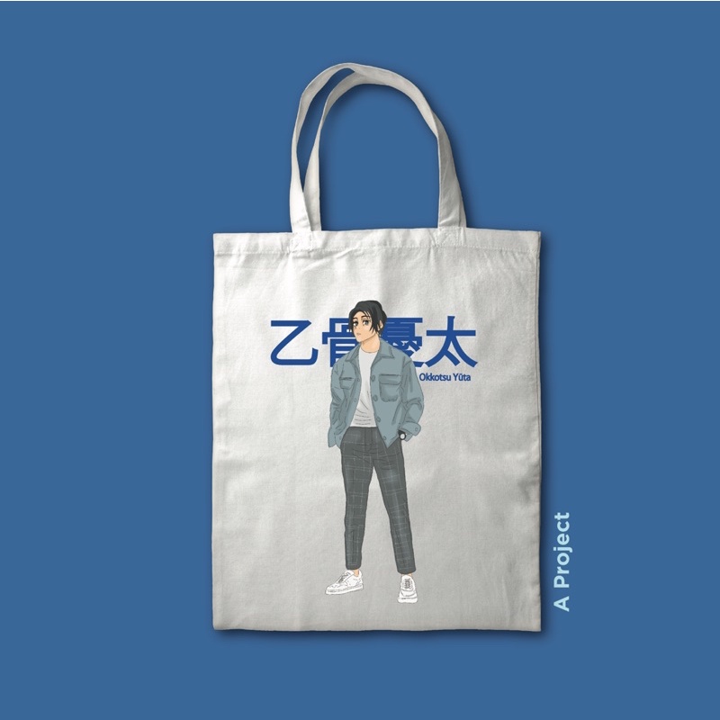 Jual TOTEBAG OKKOTSU YUTA ( JUJUTSU KAISEN ) | Shopee Indonesia