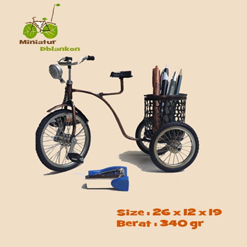 Jual Hadiah Tempat Pensil | Sepeda Mini Tempat ATK | Hadiah Ultah ...