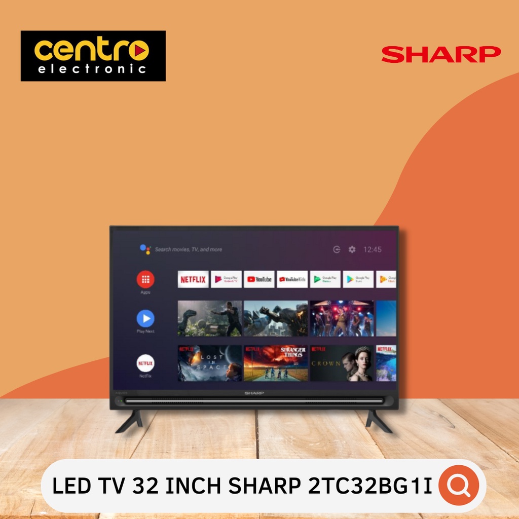 Jual SHARP LED TV ANDROID TV 32 INCH 2TC32EG1I / 2TC 32 EG 1I | Shopee ...