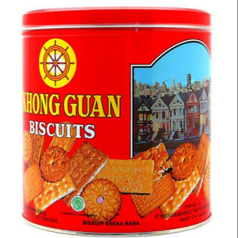 Jual khong guan biskuit family kaleng | Shopee Indonesia