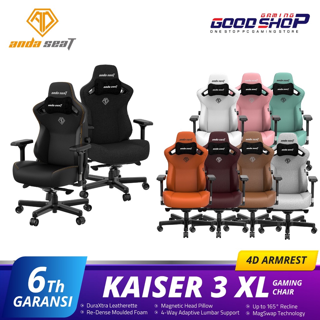Jual Andaseat Kaiser 3 XL Series Premium - Gaming Chair | Shopee Indonesia