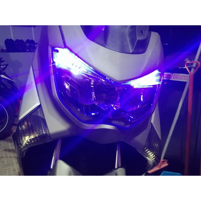 Jual Lampu Senja Led Nmax Aerox Soul Gt Mio LED Crystal Biru 2 Pcs ...