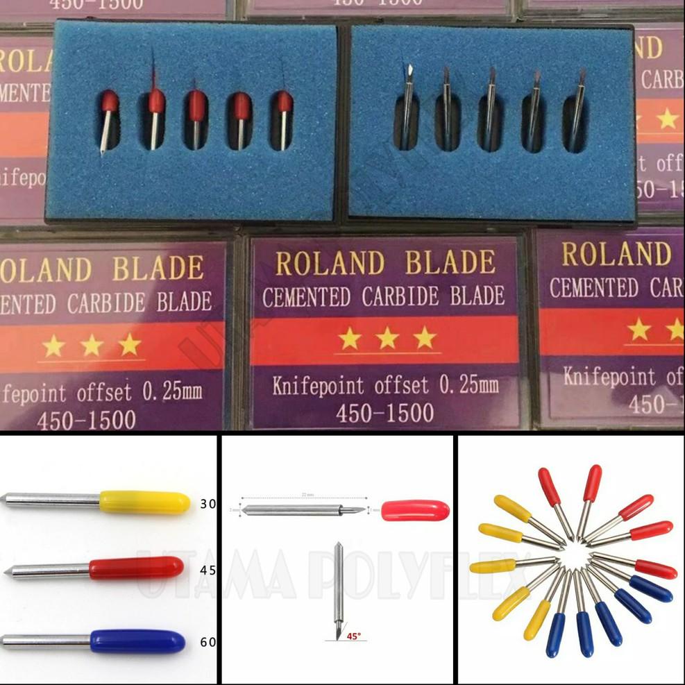 Jual Kirim Langsung Roland Blade Jinka Teneth / Mata Pisau Mesin Cutting Sticker Vinyl Polyflex ...