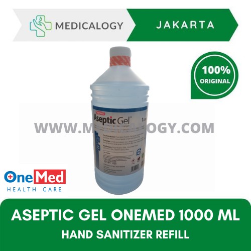 Jual Aseptic Gel Onemed 1 Liter | Aseptik Hand Sanitizer | Pembersih ...