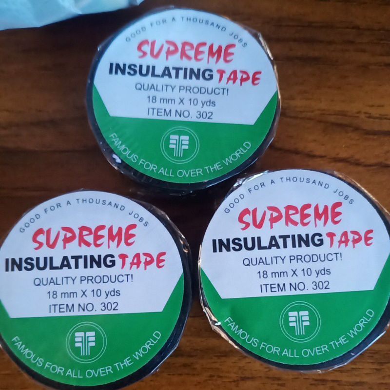 Jual Isolasi Listrik PVC Supreme Lakban listrik / Tape Warna Hitam ...