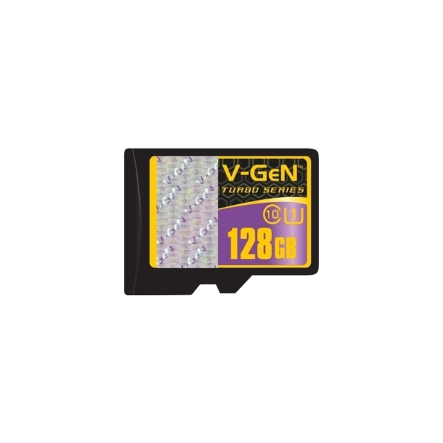 Jual Micro SD V-gen 128GB Turbo Series MicroSD Vgen 128 GB Class 10 V ...