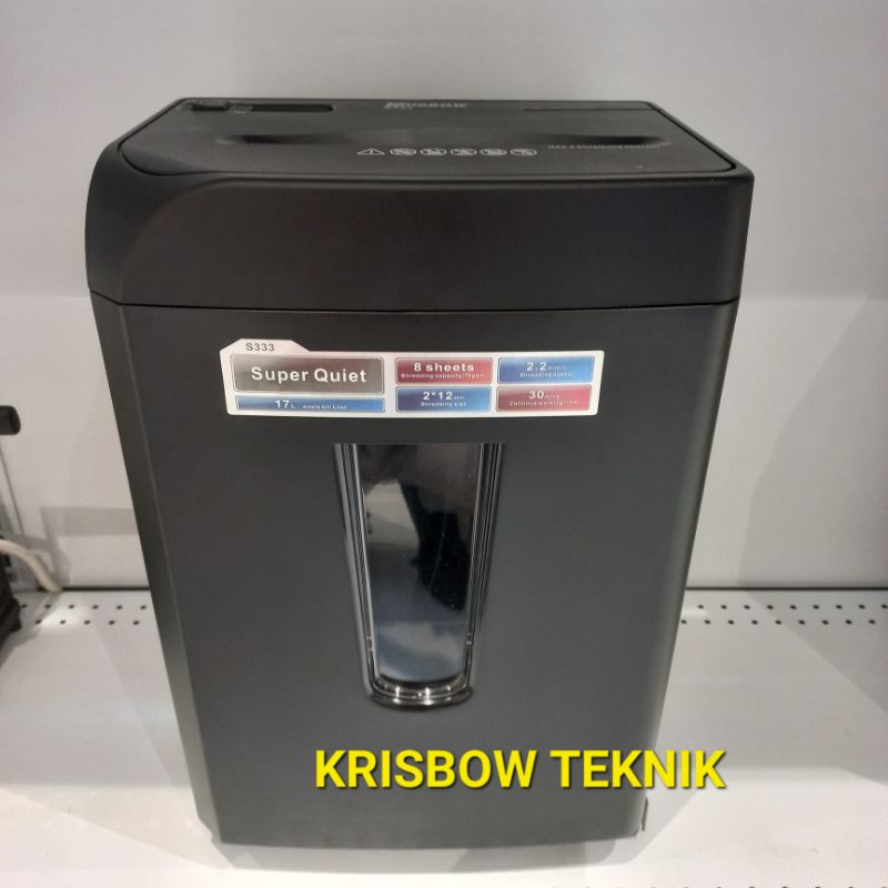 Jual krisbow papper shredder S333 Mesin Penghancur Kertas Krisbow S333 | Shopee Indonesia