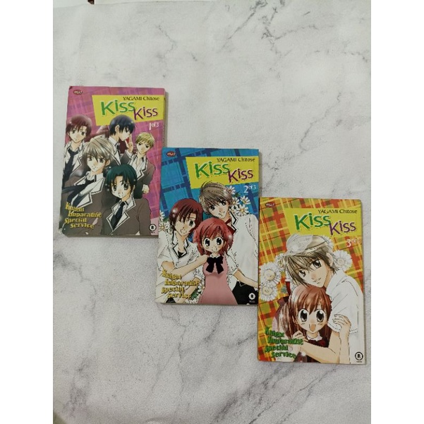 Jual Komik serial cantik Kiss Kiss 1 2 3 Tamat Yagami Chitose | Shopee Indonesia