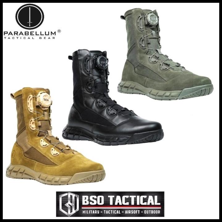 Jual Sepatu Tactical Boots Parabellum Xtracx Boa Lightweight Original ...