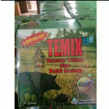 Jual TEMIK BOTOL RACUN TIKUS BABI CELENG (KEMASAN GOLD) | Shopee Indonesia