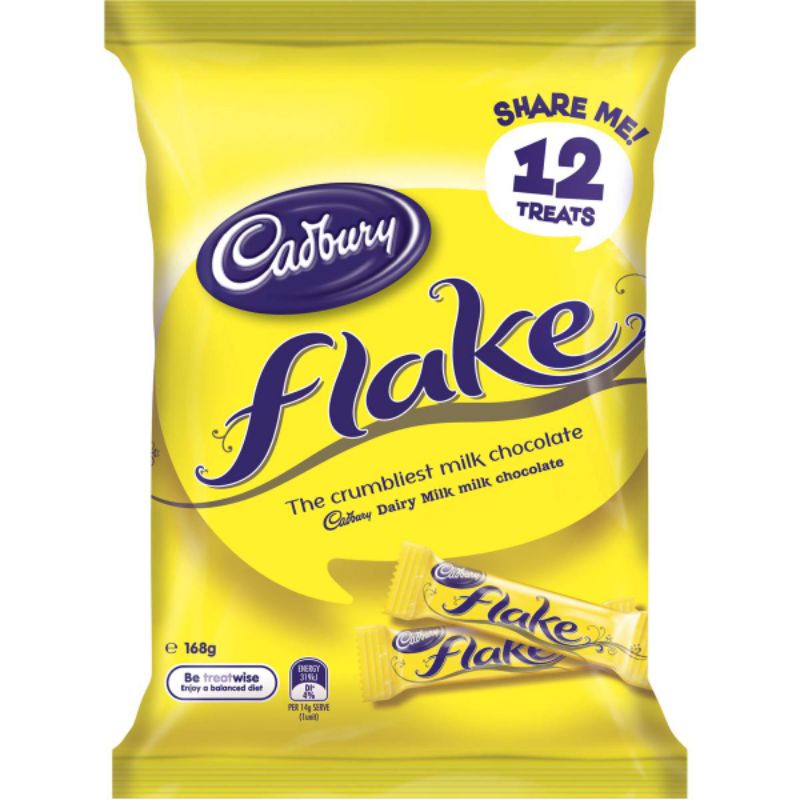 Jual Cadbury Australia Flake Australia share pack isi 12 | Shopee Indonesia