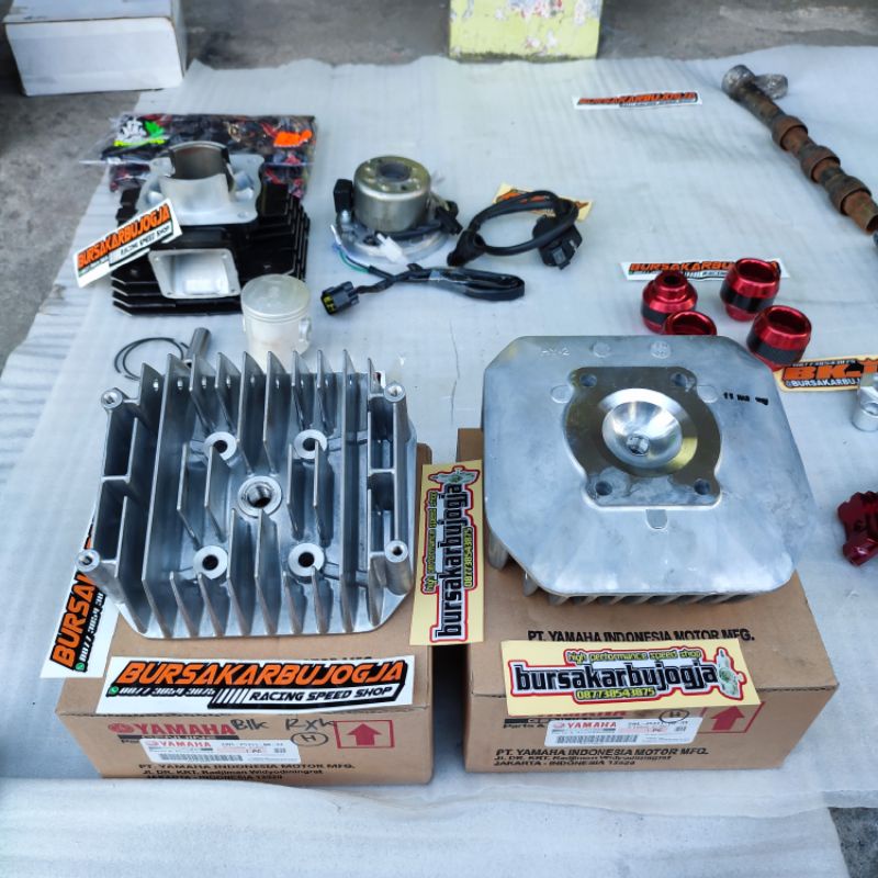 Jual HEAD KOP SQWISH HEAD 125Z PNP KING HEAD ORI RXKING HEAD RXZ SQWISH ...