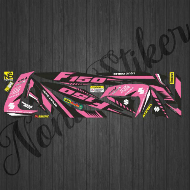 Jual STIKER STRIPING DECAL SATRIA BARONG F150 HTM | Shopee Indonesia