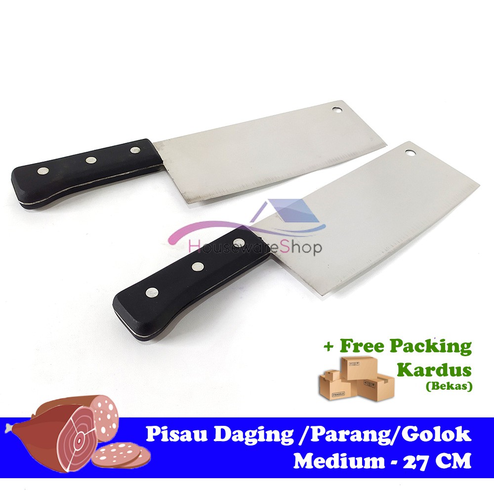 Jual Pisau Dapur Parang Daging 27 CM | Shopee Indonesia