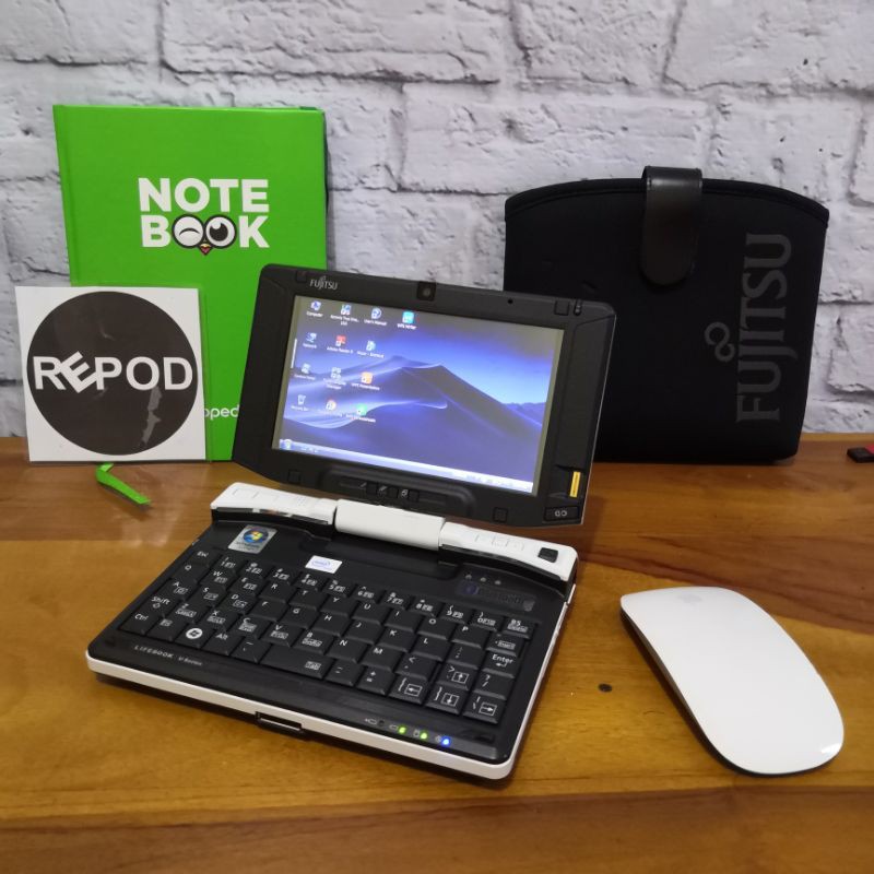 Jual laptop mini fujitsu lifebook u1010 langka | Shopee Indonesia