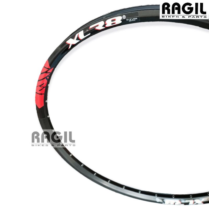 Jual VELG SEPEDA 27.5 XLR8 32H LUBANG 32 HOLE RIMS RIM ALLOY ALUMUNIUM ...