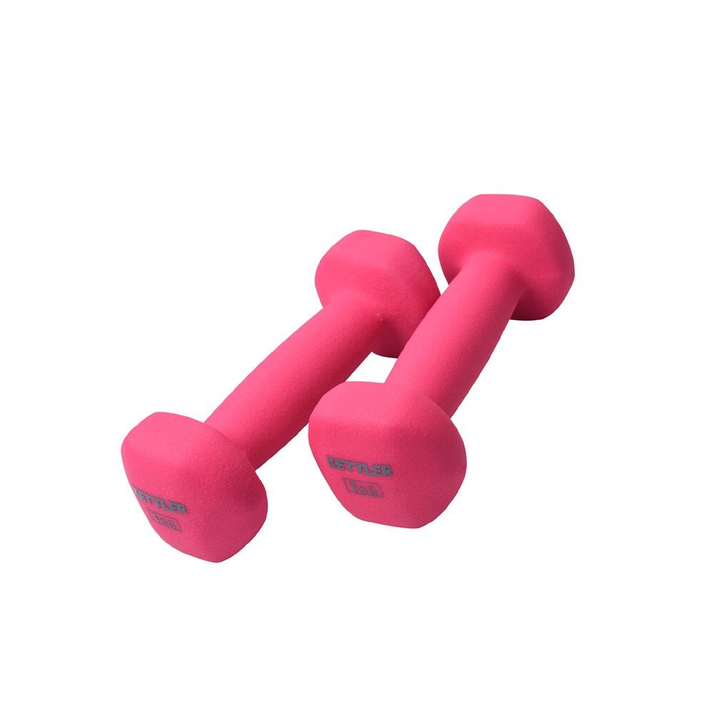 Jual MG - Gramedia Banjarmasin - Kettler Neoprene Dumbell Pink 2kg ...