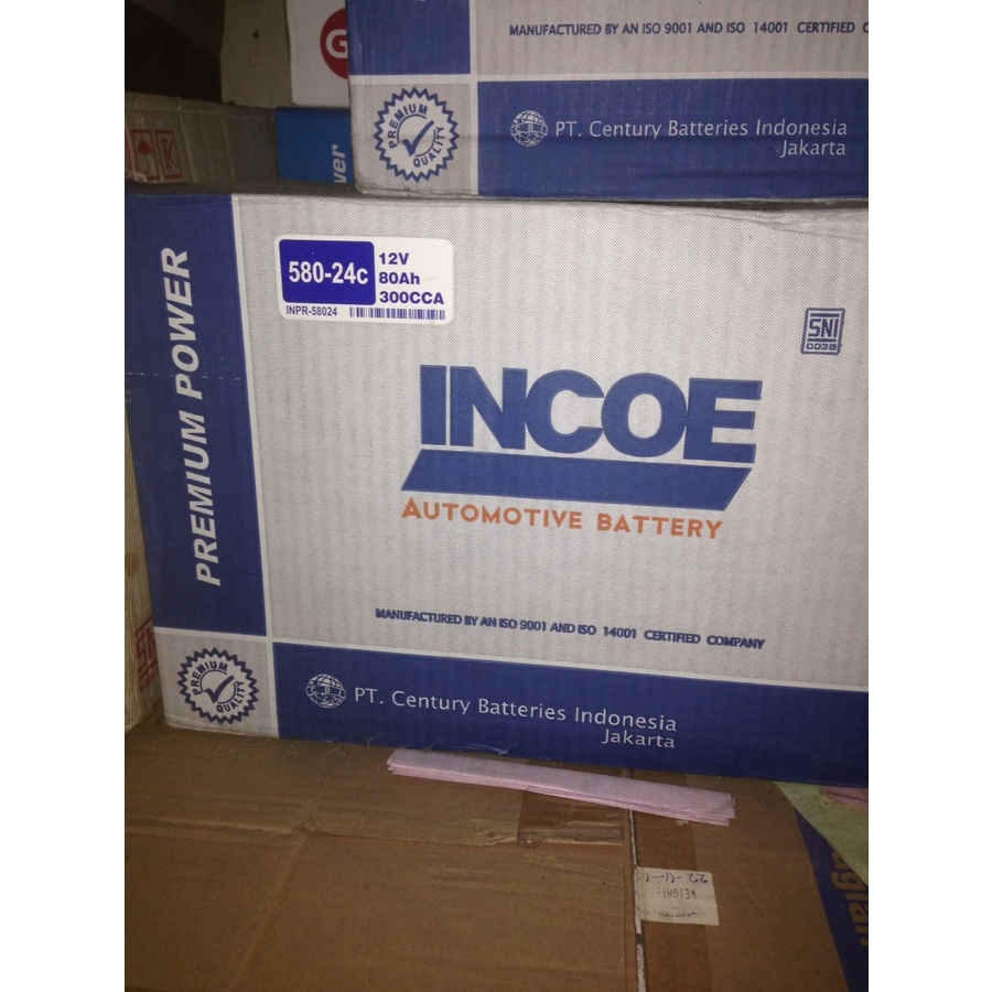 Jual INCOE PREMIUM DIN 58024 aki mobil new fortuner innova reborn ...