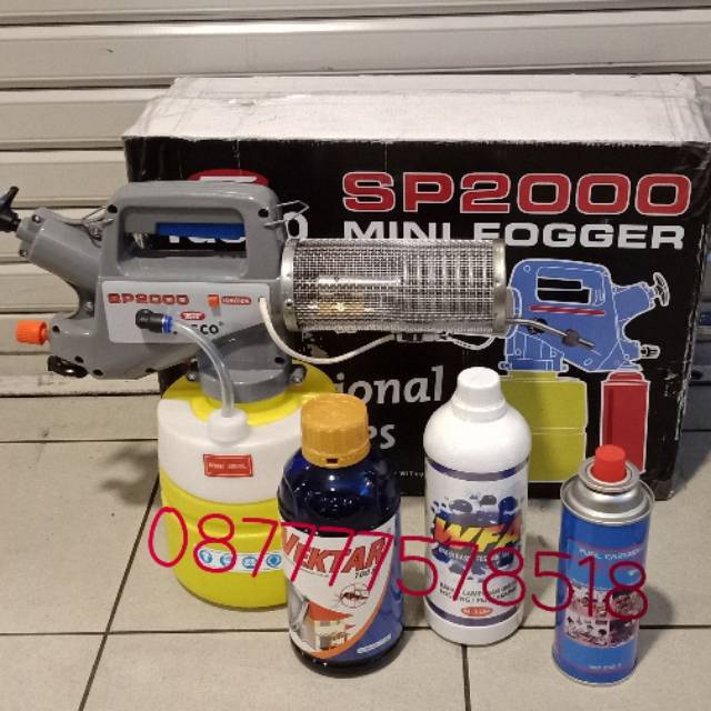 Jual Alat Semprot Nyamuk Mini Fogging Tasco SP 2000 Paket | Shopee ...