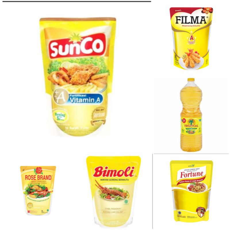 Jual MINYAK GORENG 2 LITER, Sunco, Filma, Fortune, Sania, Kunci mas, Sovia | Shopee Indonesia