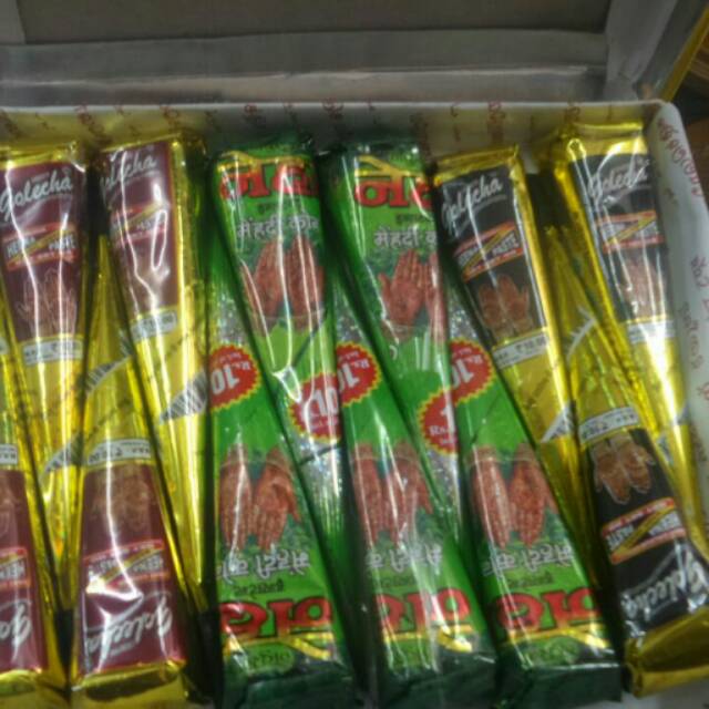 Jual Golecha cone henna art | Shopee Indonesia