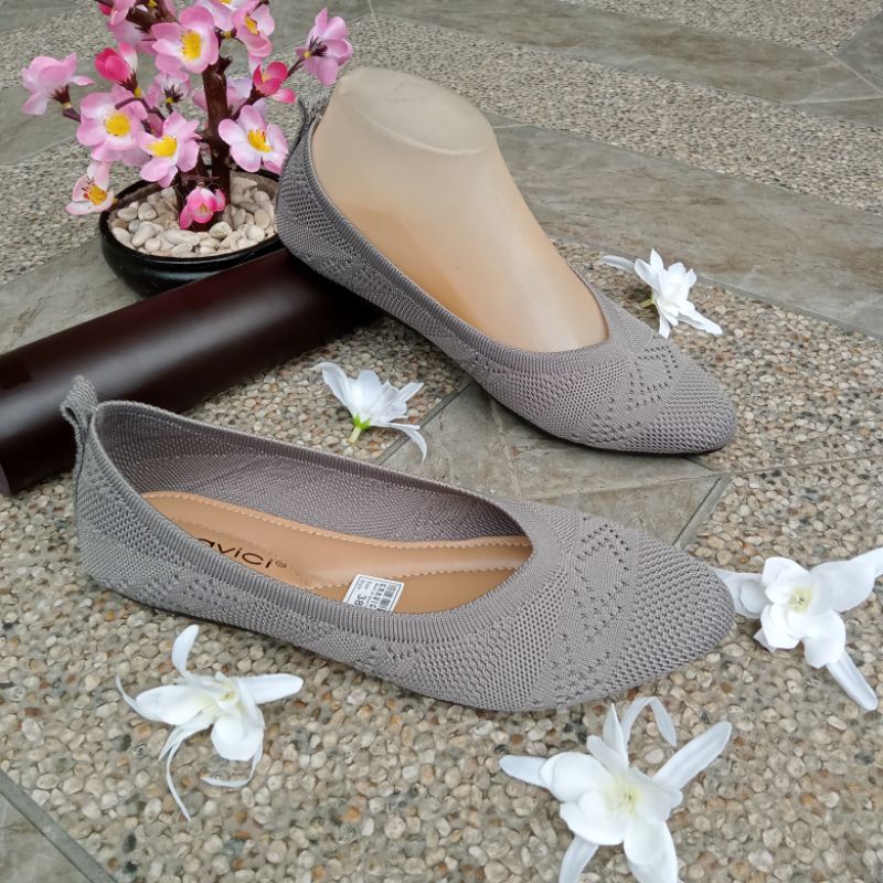 Jual Sepatu Rajut Sepatu Flat Shoes Wanita DEO 21,Sepatu Viral | Shopee ...