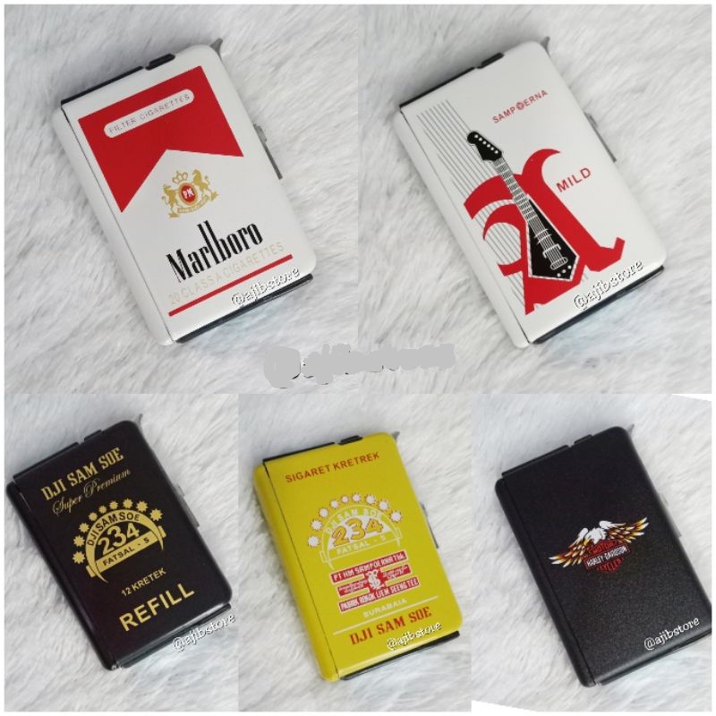 Jual [DG] TEMPAT PENYIMPANAN ROKOK/TEMPAT ROKOK PLUS KOREK ( BISA COD ...