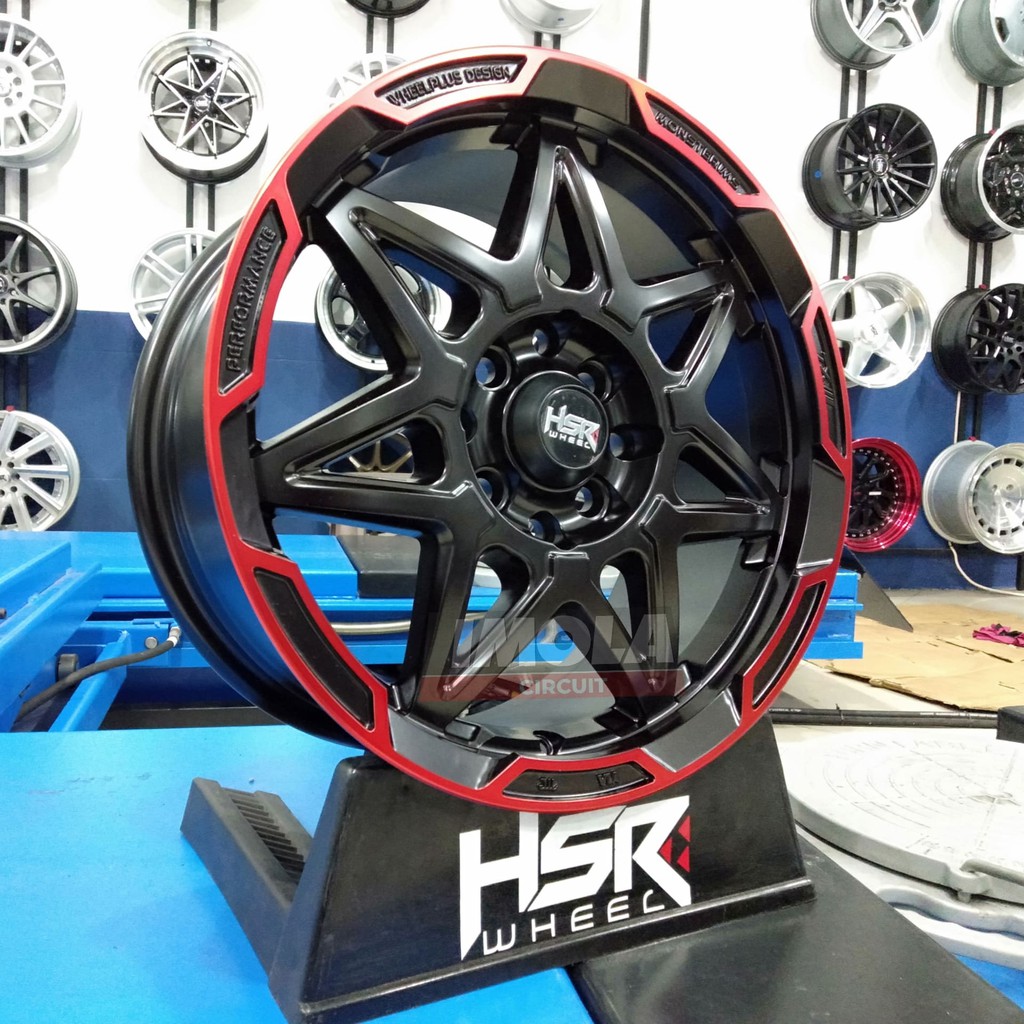 Jual Velg mobil racing Agya Ayla ring 15 HSR wheel TRAGAH lebar pelek 7 R15 baut 4x100 dan 4x114 ...