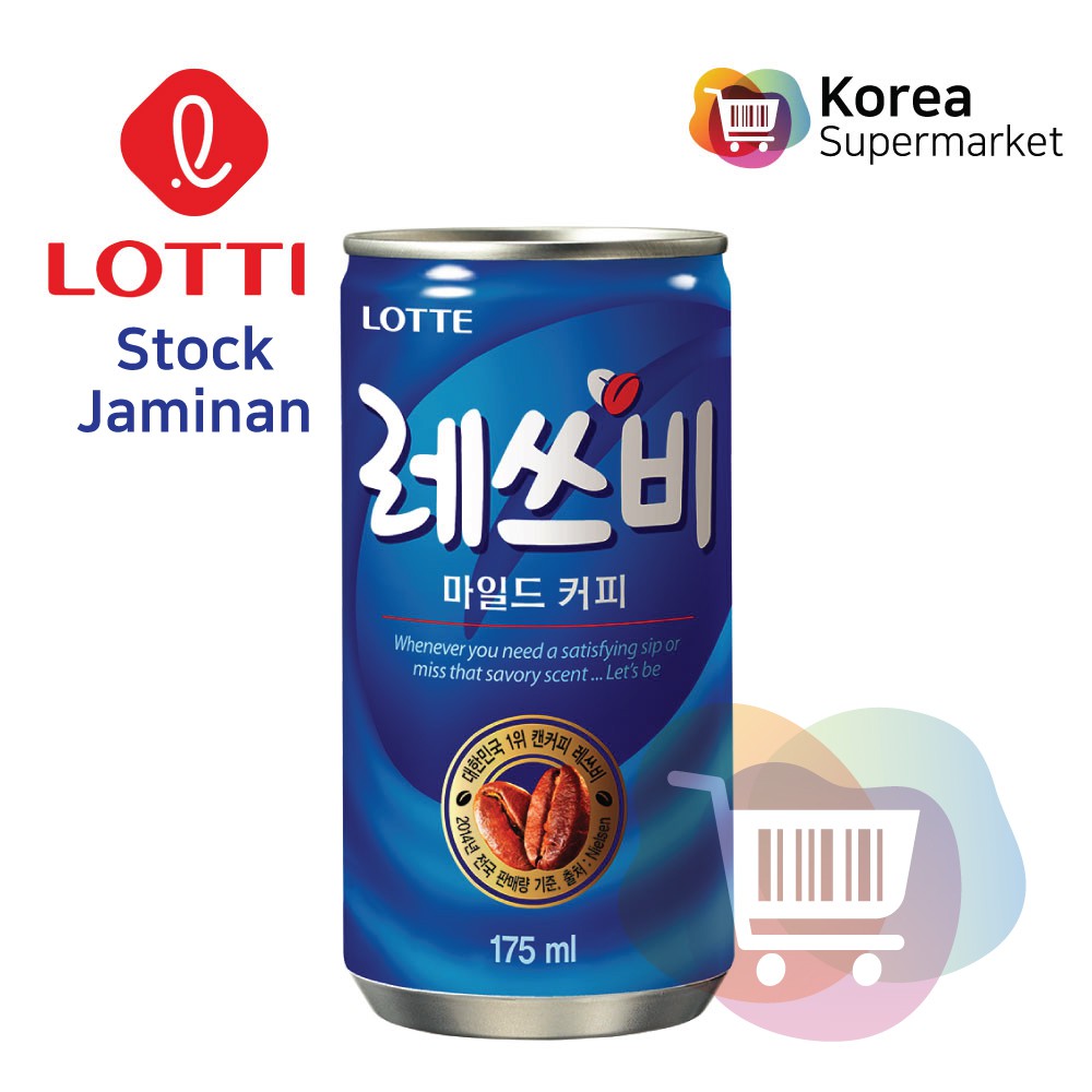 Jual Lotte Let's Be Mild Coffee 175 ml/Kopi Susu Original Asli Korea ...