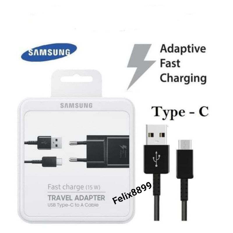 Jual Charger Samsung Galaxy A50S A30S A51 Original 100% 15W USB Type C Fast Charging | Shopee ...