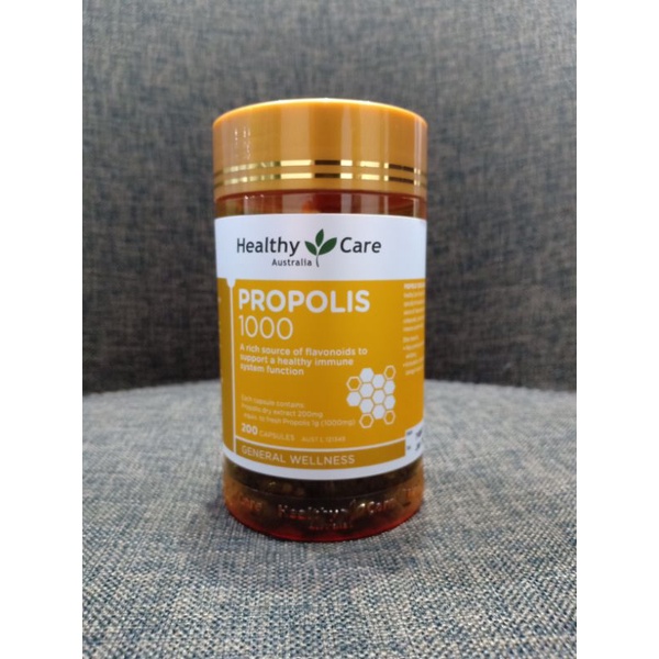 Jual Healthy Care Propolis 1000mg Original Australia 200 Capsules ...
