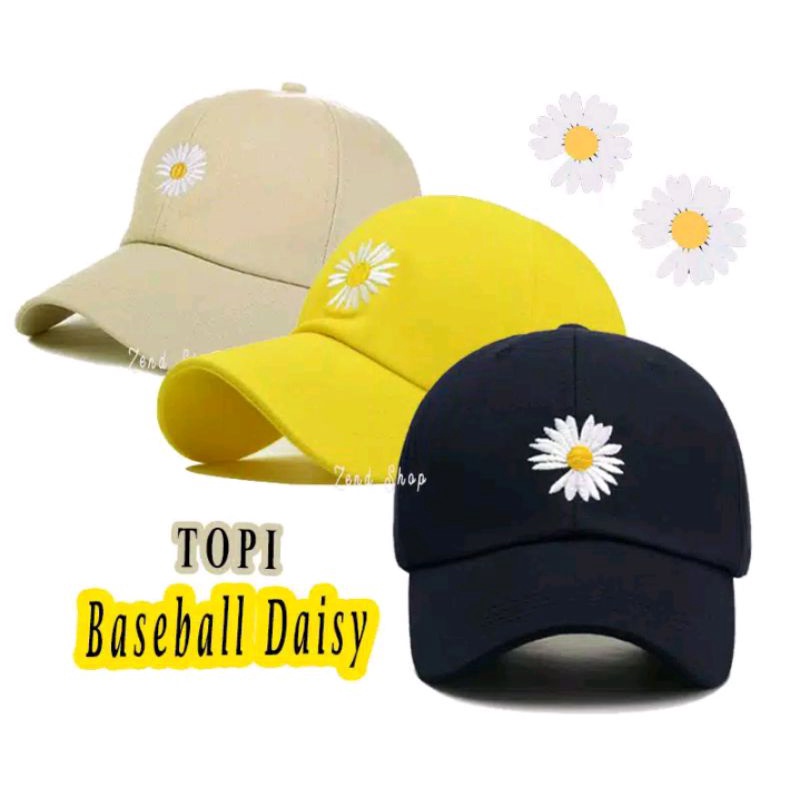 Jual Topi Basseball Motif Bunga Daisy Kecil Gaya Hip Hop Untuk Wanita ...