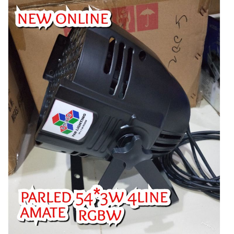Jual LAMPU PARLED AMATE RGBW 54LED*3W 4LINE | Shopee Indonesia