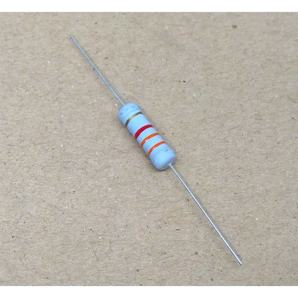 Jual Resistor 2W 330 3,3k 3.3k 3k3 33k 330k Ohm 2W 2Watt 2 Watt | Shopee Indonesia