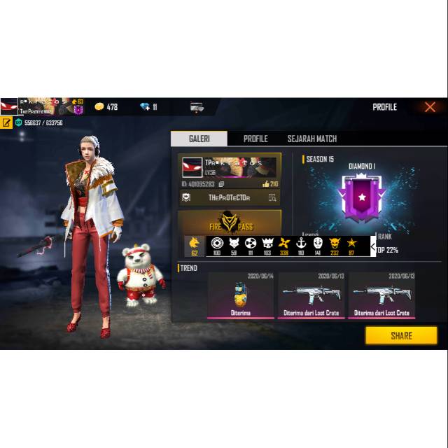 Jual Akun FF Siap Turnamen | Shopee Indonesia