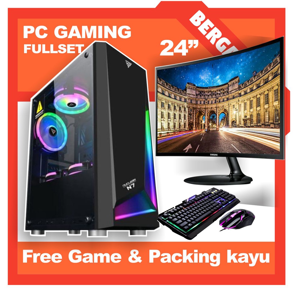 Jual PC Gaming Fullset Intel Core I7 2600 Ram 16Gb Feat VGA 4GB GTX ...