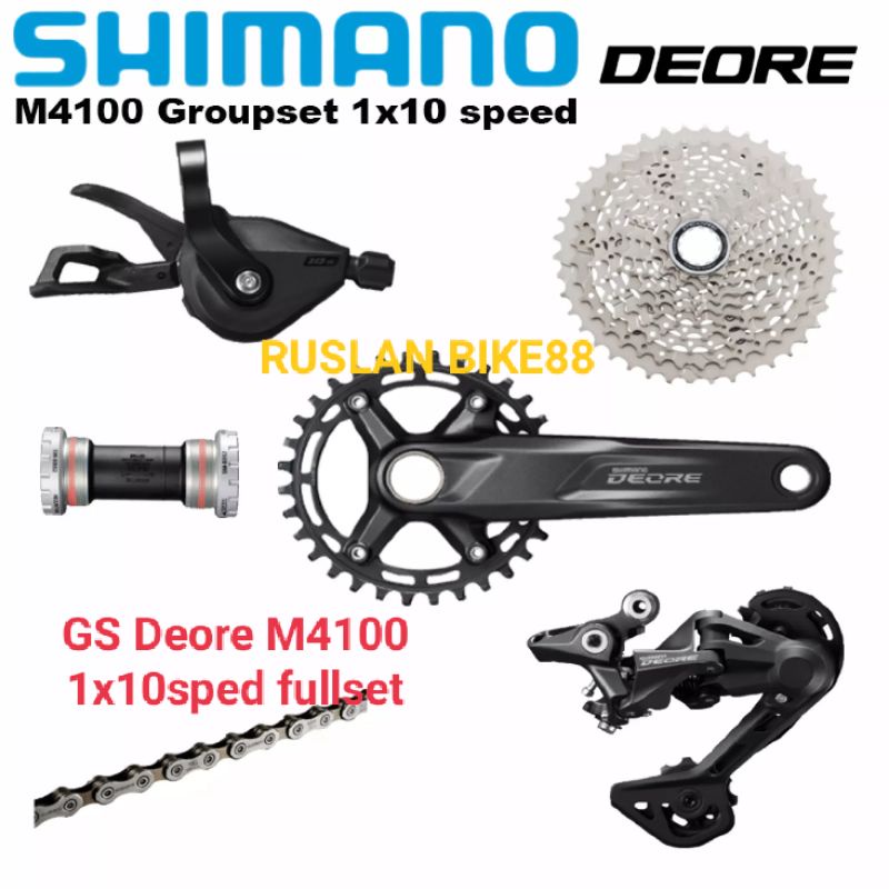 Shimano XT Bicycle Groupsets Mtb Groupset Bicycle Shimano 1x10 Deore ...