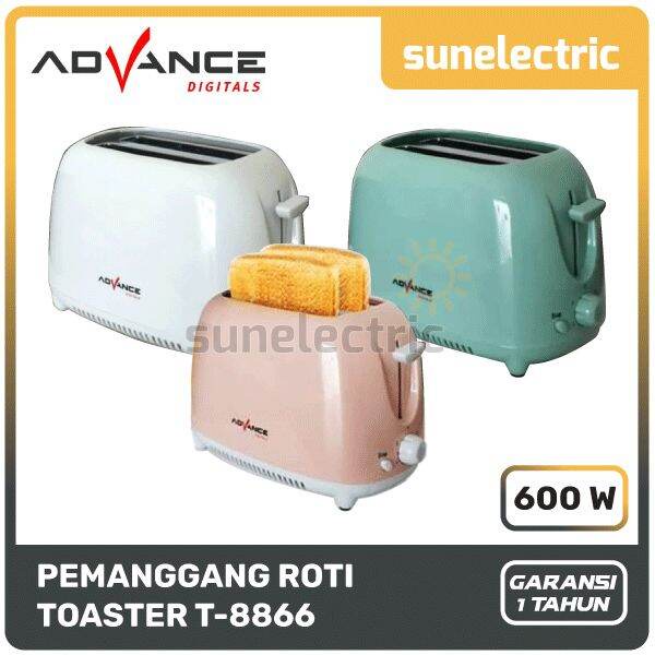 Jual Advance T-8866 Toaster / Pemanggang / Panggangan Roti 2 Slot ...