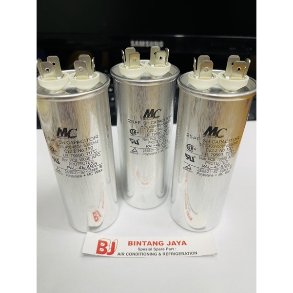 Jual Capasitor ac 25 uf mikro MC capacitor ac 1/2pk 3/4pk 1pk | Shopee Indonesia