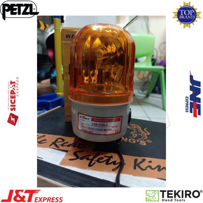 Jual Alarm Lampu Warning Light Rotari 4 " 220v | Shopee Indonesia