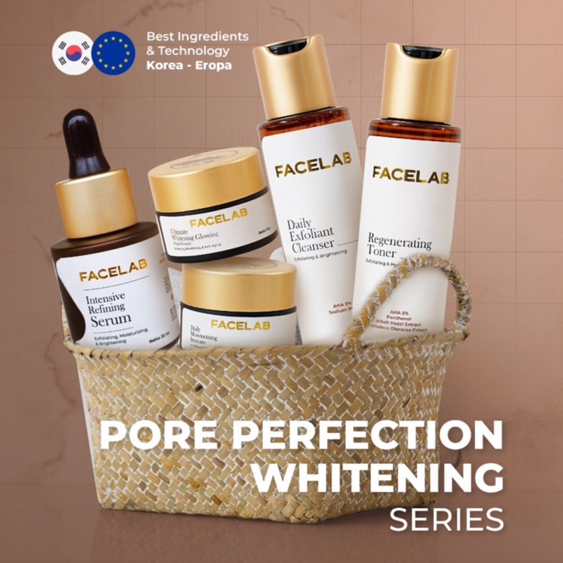 Jual FACELAB - PORE PERFECTION WHITENING SERIES 5 PCS | REKOMENDASI ...