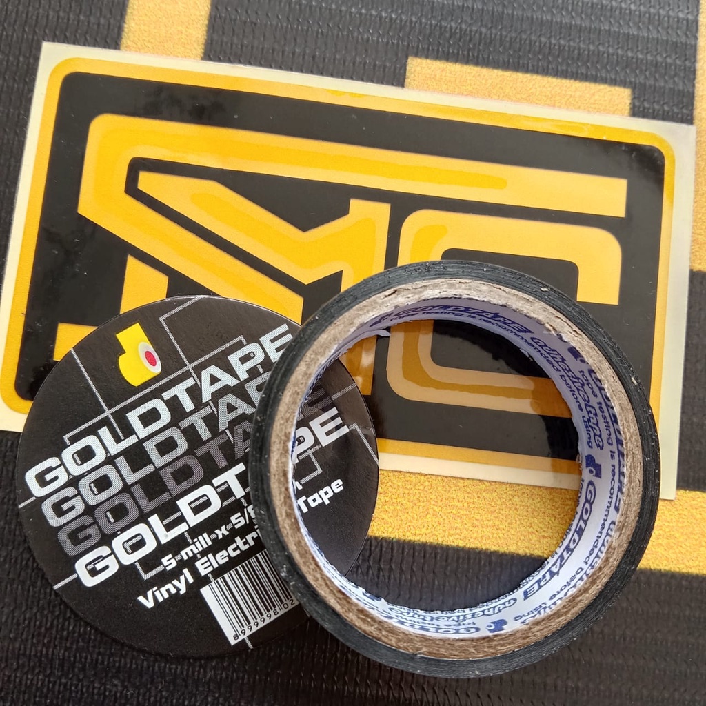 Jual Solasiban - Solasi - Isolasi Goldtape Hitam Kecil | Shopee Indonesia