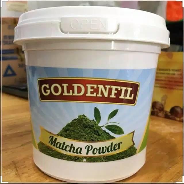 Jual GOLDENFIL MATCHA POWDER / Bubuk Green Tea Murni 500 GR | Shopee ...