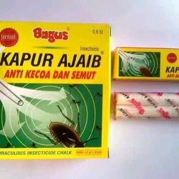 Jual KAPUR SEMUT AJAIB - BAGUS - 1 PACK ISI 12 Pcs kapur semut kapur ...