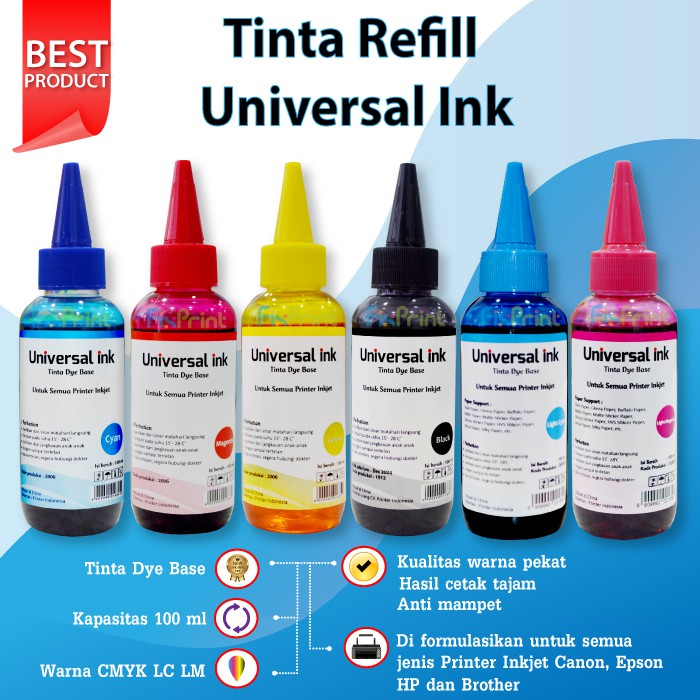 Jual Tinta refill isi ulang printer Inktank Canon G1000 G1010 G2000 ...