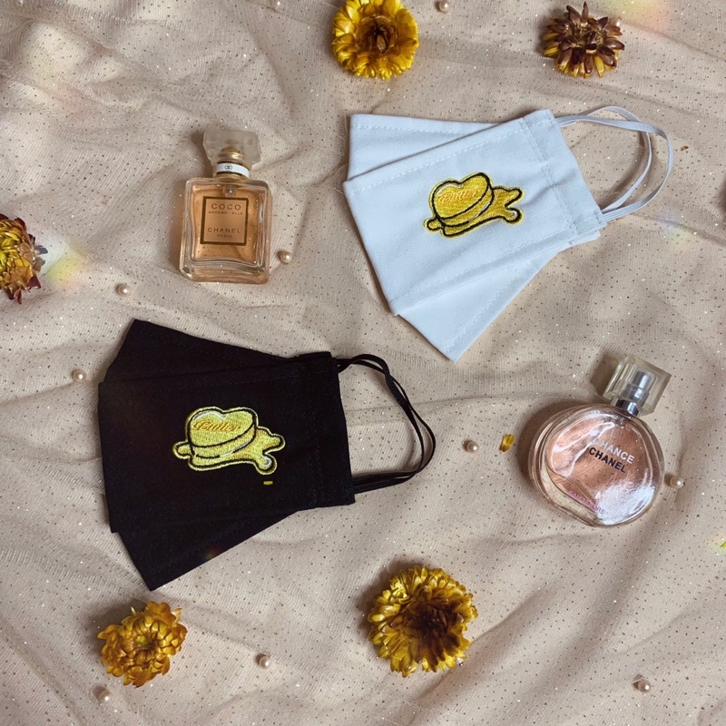 Jual BTS Butter Merch / BTS Embroidery Mask (Unofficial Merch) | Shopee ...